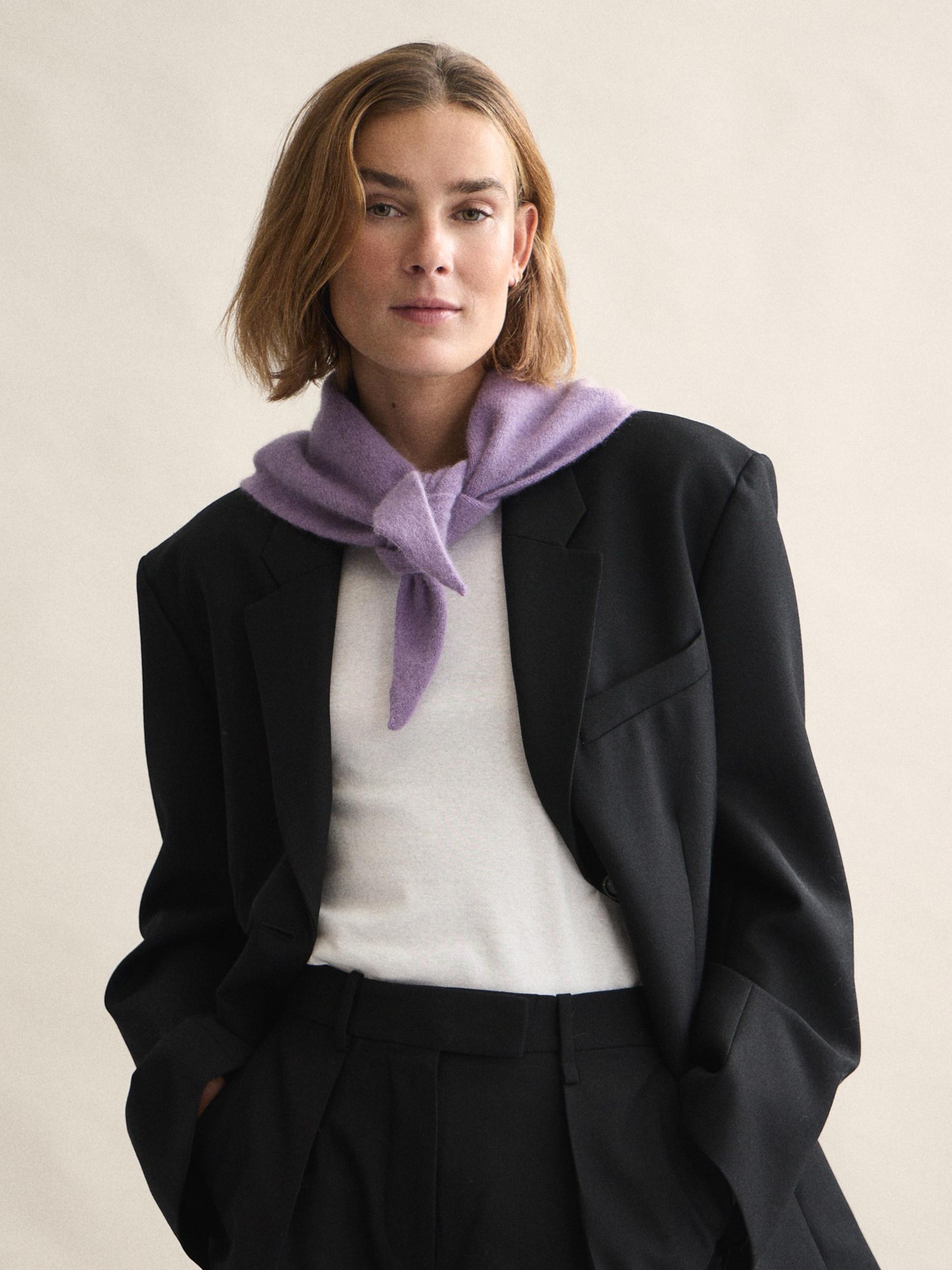 Lila sjaal bandana lavender – Tally-Ho